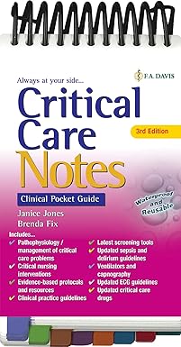 Critical Care Notes: Clinical Pocket Guide: Clinical Pocket Guide ...