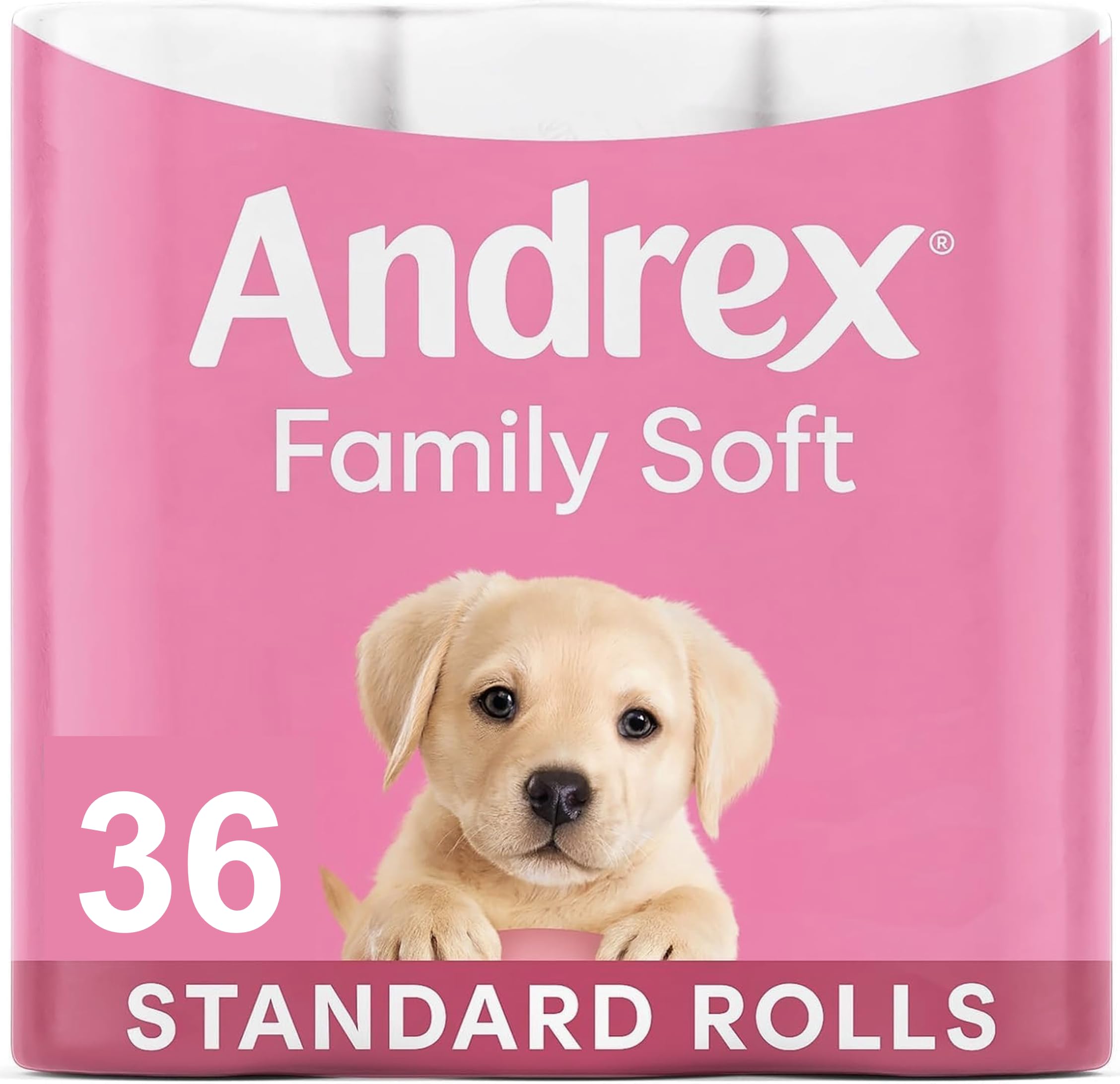 Andrex Gentle Clean Toilet Rolls - 36 Toilet Roll Pack - Bulk Buy ...