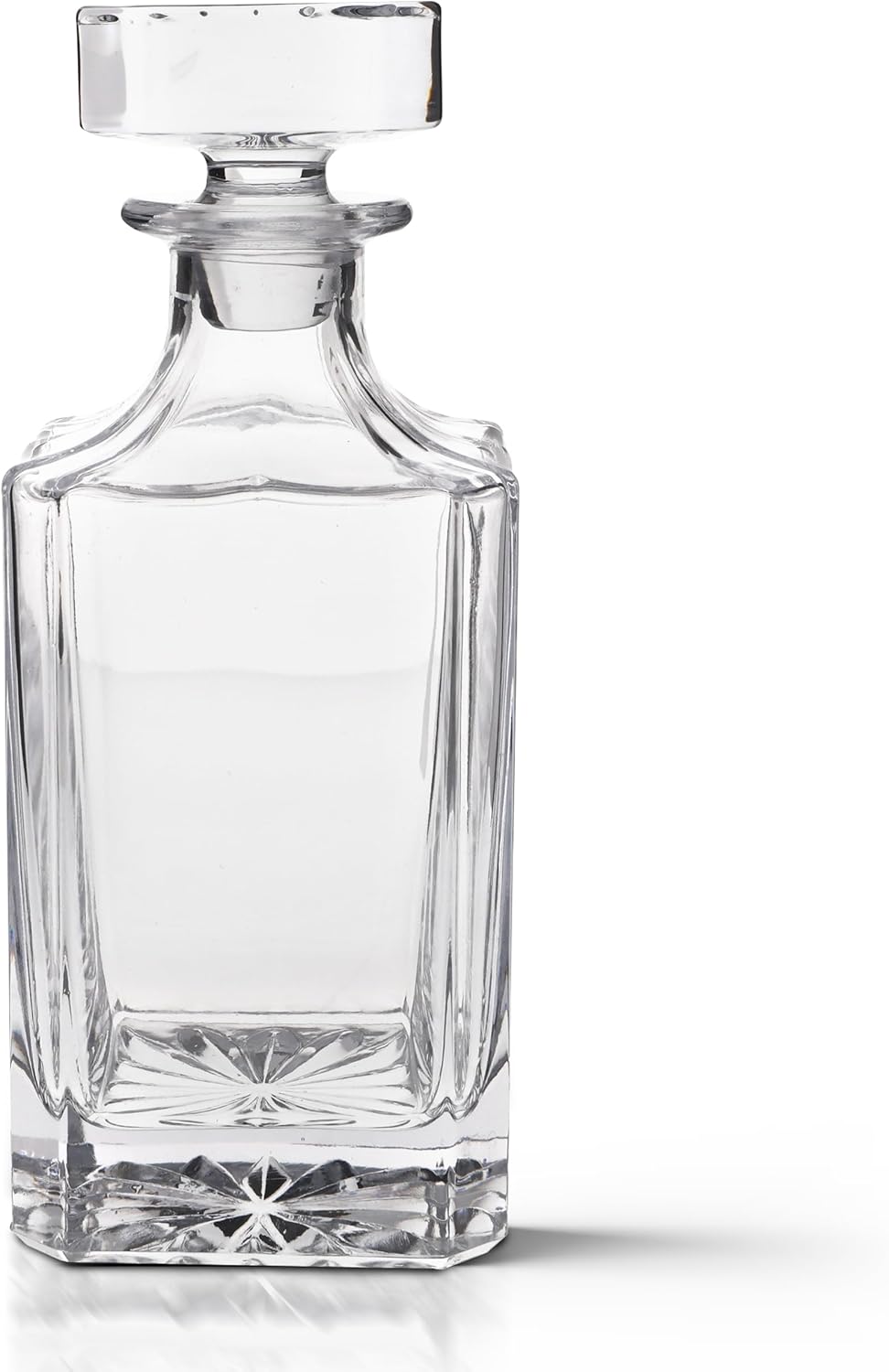 Amazon.com | Rogue River Tactical Blank Square Whiskey Decanter With ...