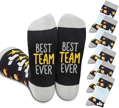 Amazon.com: InnoBeta Coworker Employee Appreciation Gifts Socks Set of ...