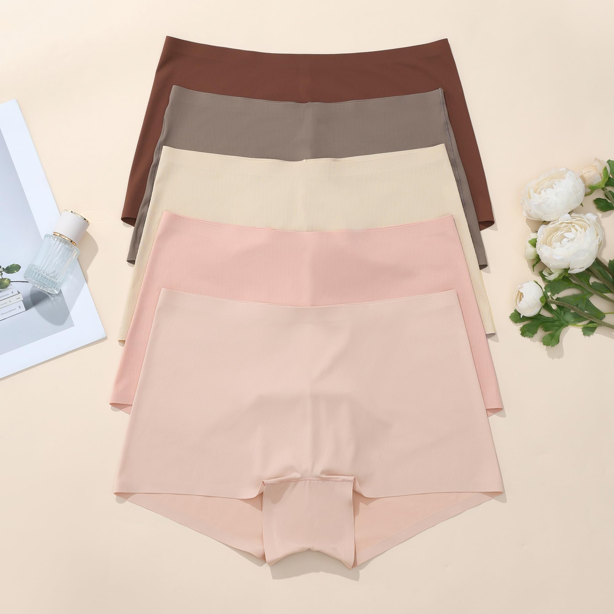 Snapklik.com : DEANGELMON Seamless Boyshorts Underwear For Women Anti ...