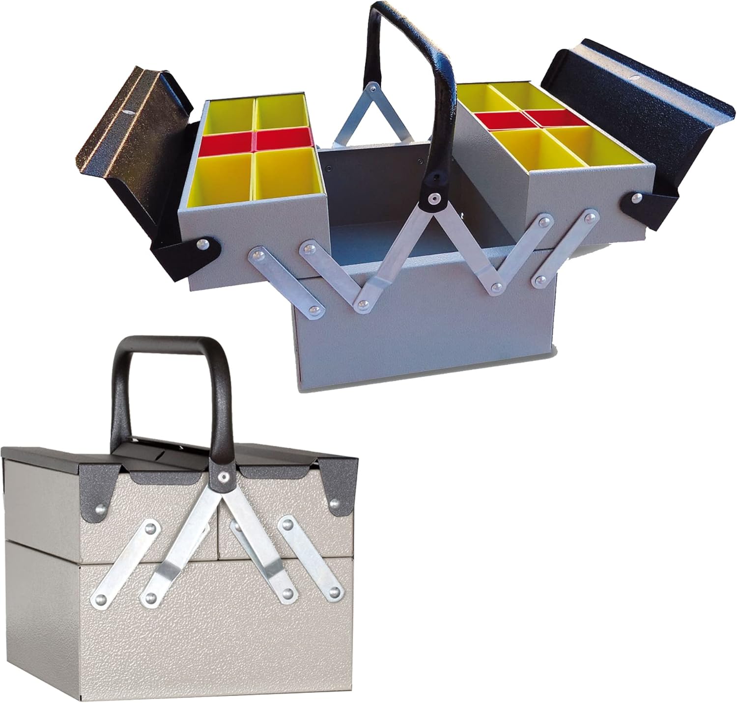 3 Compartment Tool Box : Amazon.co.uk: DIY & Tools