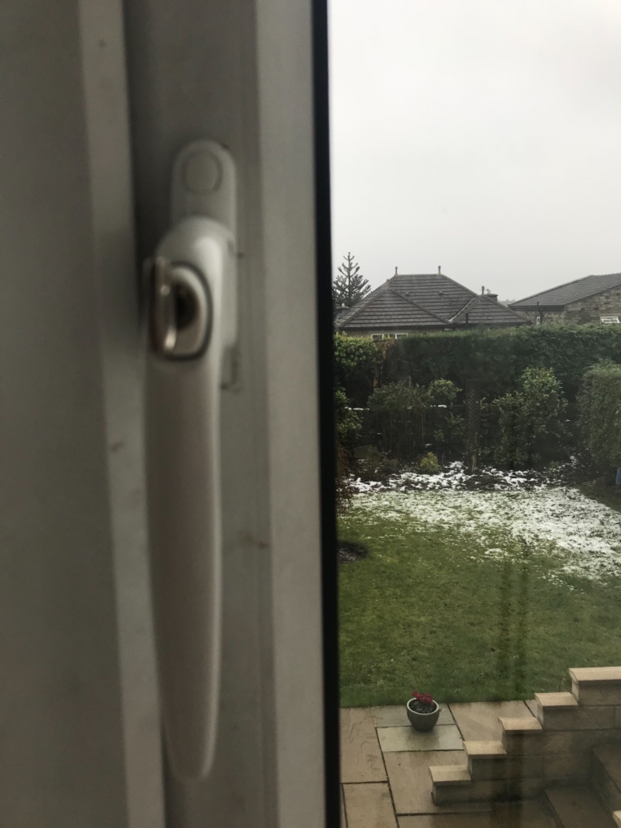 Upvc Window Handle. Double Glazing Replacement Handle - White 40mm ...