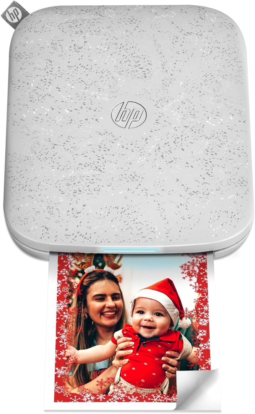 HP Sprocket 3x4 Inch Instant Smartphone Photo Printer - Portable Color ...