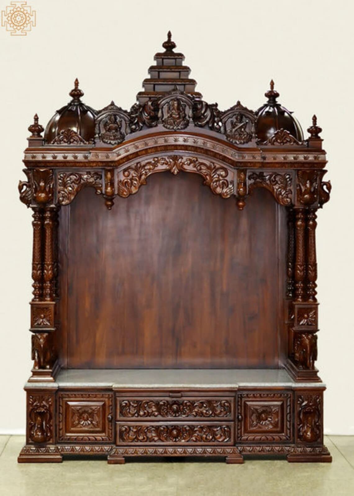 72 Large Temple Pooja Mandir Pooja Ghar Hindu Wooden Temple ...