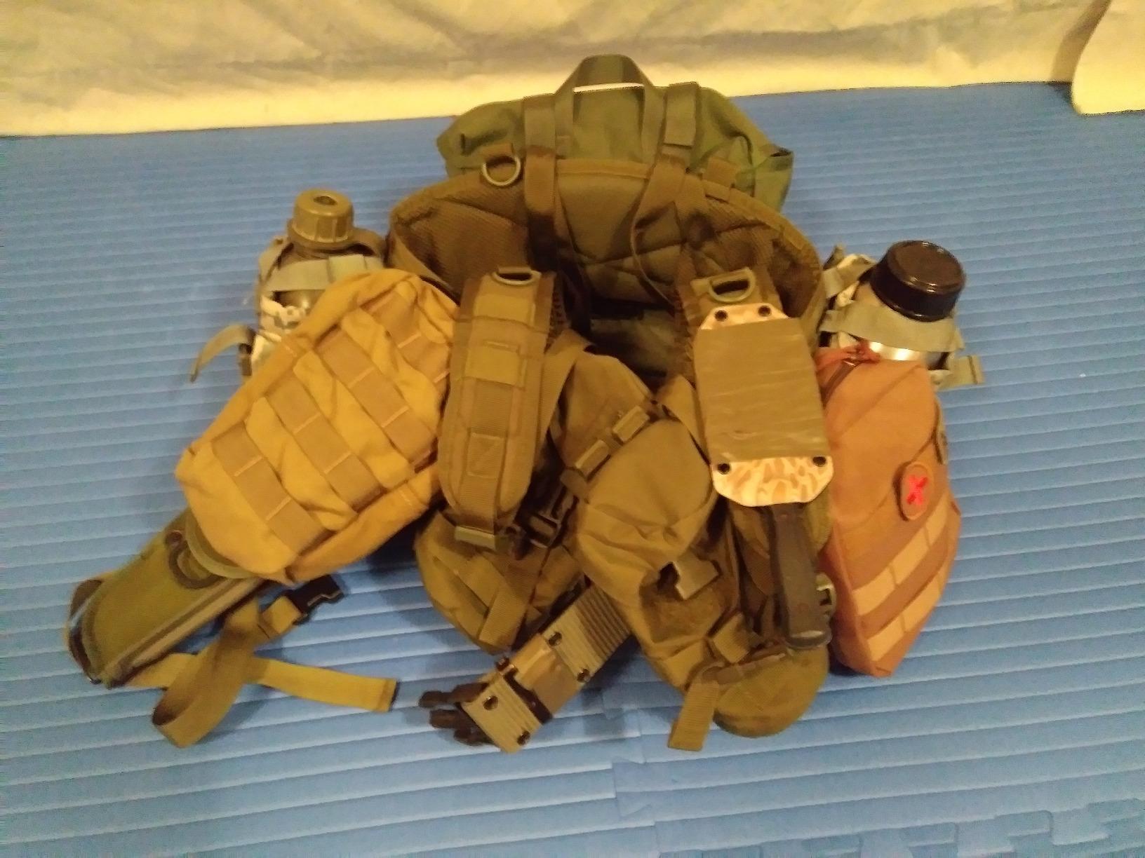 Amazon.com: FireForce Military MOLLE Field Butt Pack Made in USA ...