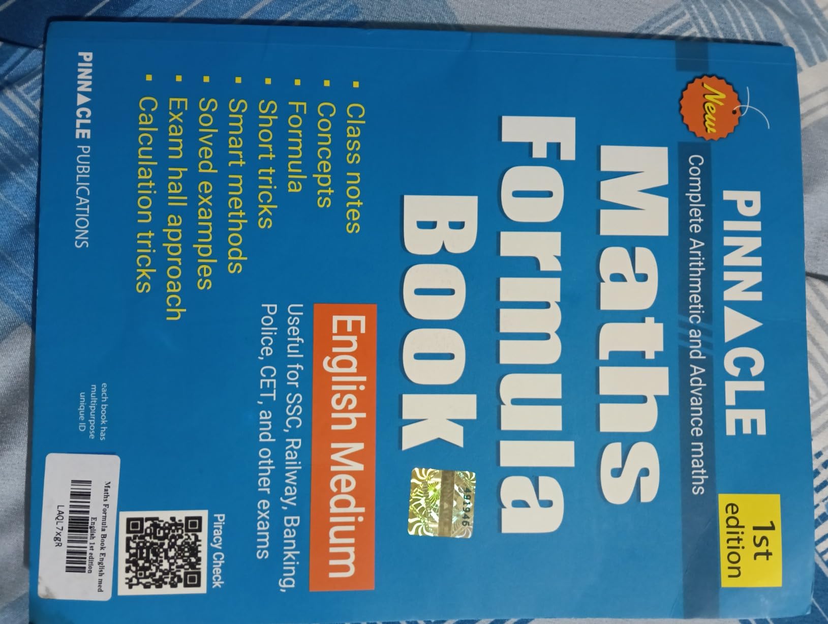 Buy Maths Formula book | Complete Arithmetic and Advance maths | SSC ...