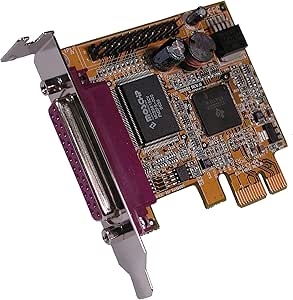 Amazon.com: BeMatik - PCI-Express Card SPP EPP ECP parallel low-profile ...