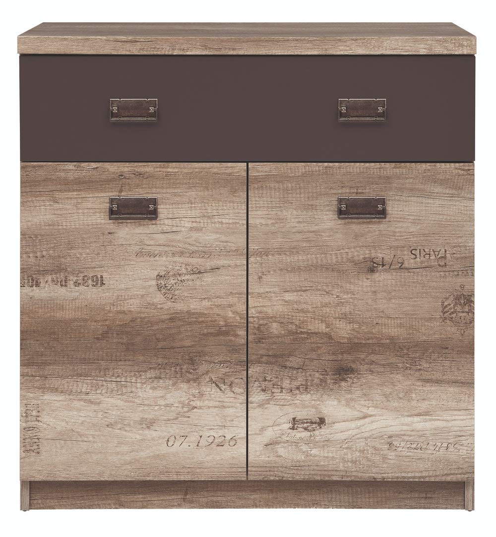 Boardd Sideboard Storage Cabinet Free Standing Cupboard Buffet Storage ...