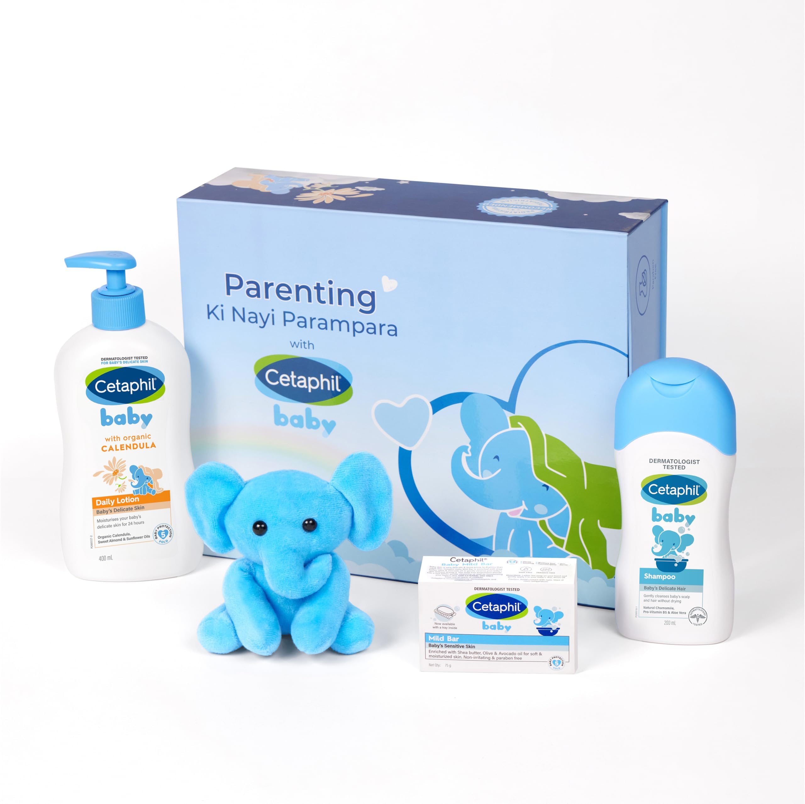 Cetaphil Baby Gift packs with Soft Toy | Premium Natural Care Set ...