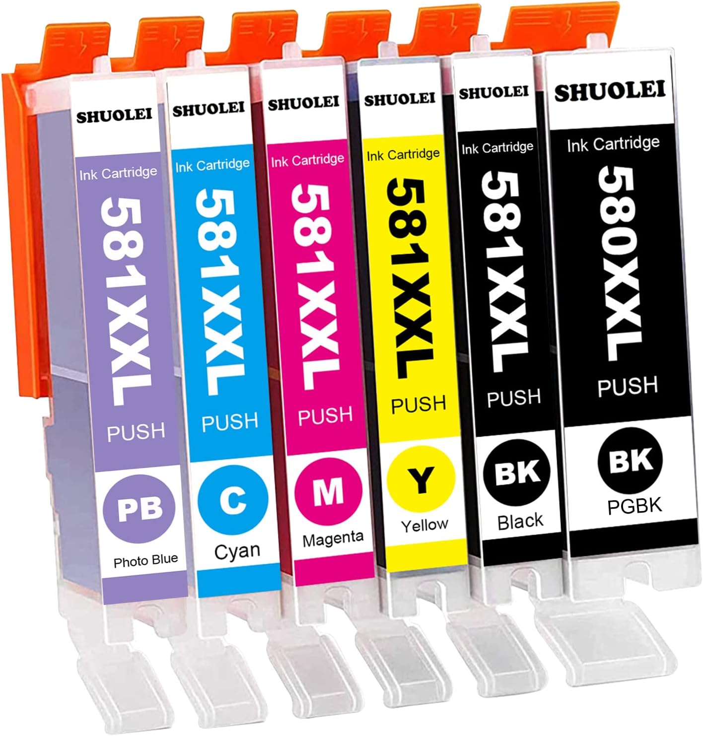 PGI-580XXL CLI-581XXL Cartucce d'inchiostro compatibili per Canon 580 ...