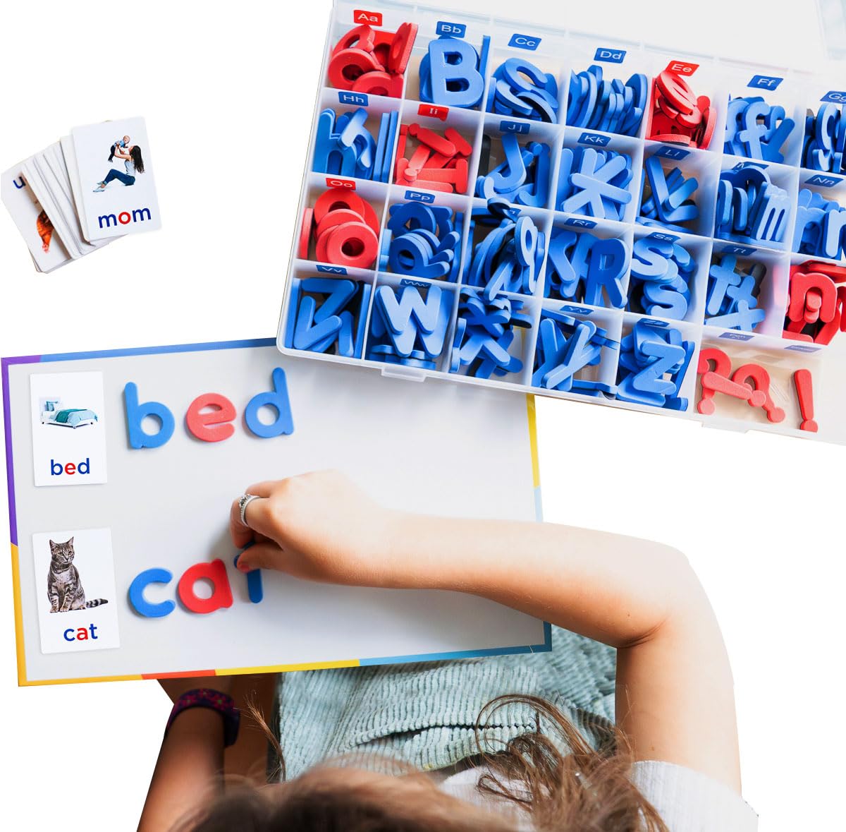 Amazon.com: Magnetic Foam Letters for Kids - Classroom Alphabet Letters ...