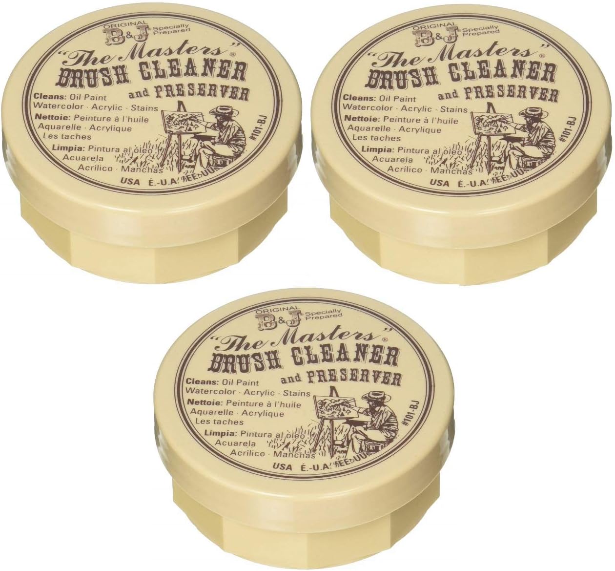 Amazon.com: The Masters Brush Cleaner & Preserver, 1 oz