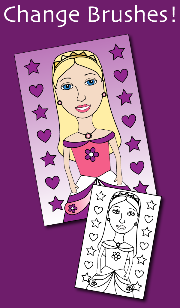 International Princess Coloring Book - App on Amazon Appstore