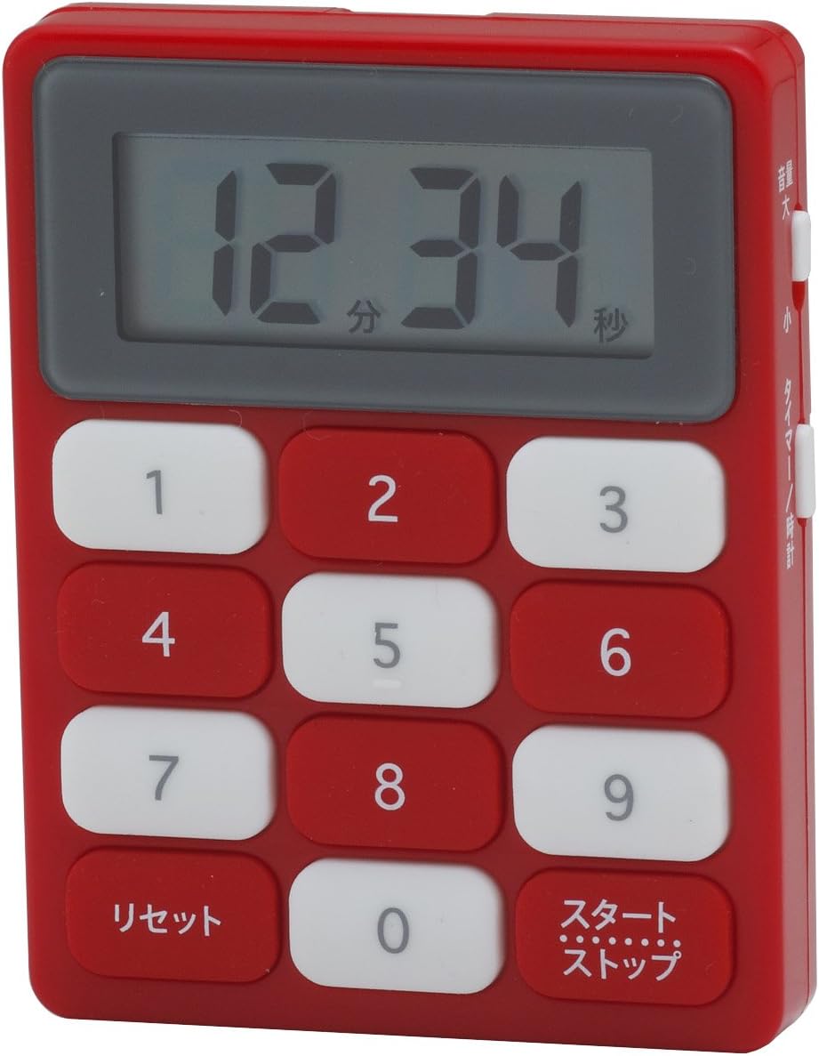 Amazon.com: Lek (LEC) Trek Big Screen Timer (Kitchen Timer) Numeric ...