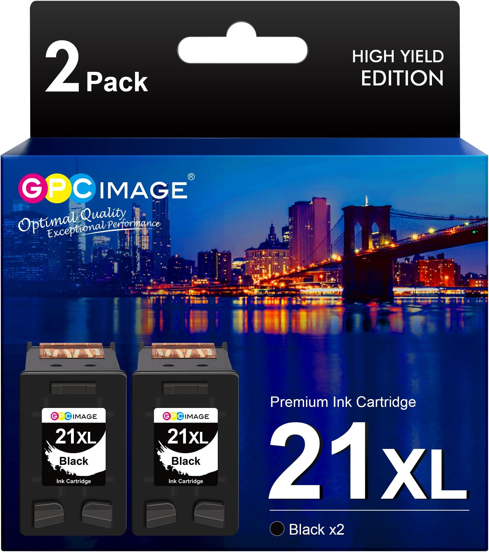 Amazon.com: GPC Image Remanufactured Ink Cartridge Replacement for HP ...