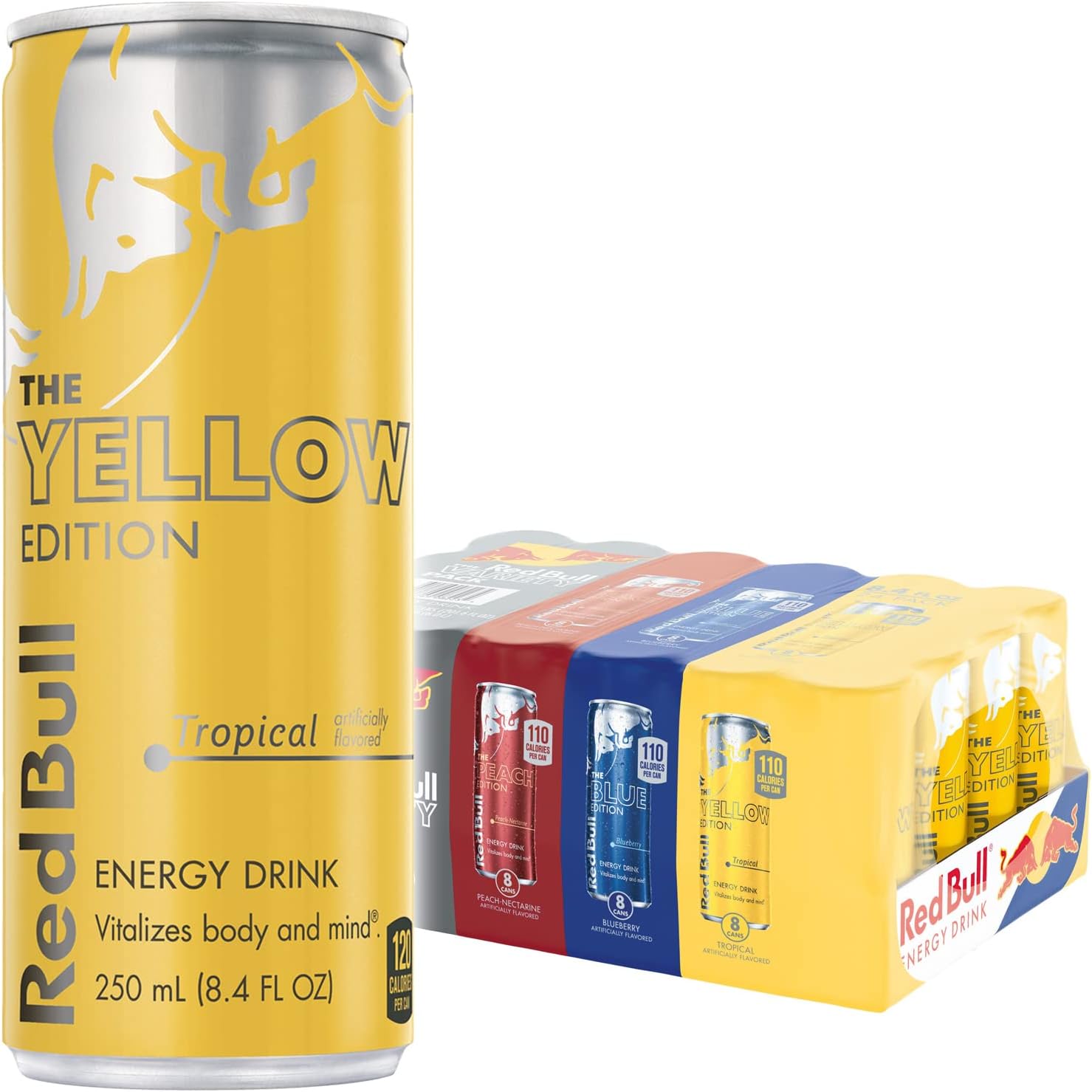Amazon.com : Red Bull Editions, Variety Pack 8.4 Fl Oz (24 pack ...