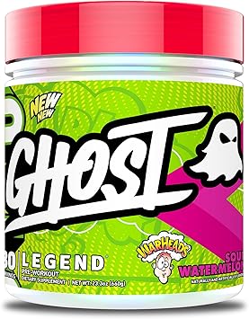Amazon.com: GHOST Legend Pre-Workout Powder, Warheads Sour Watermelon ...