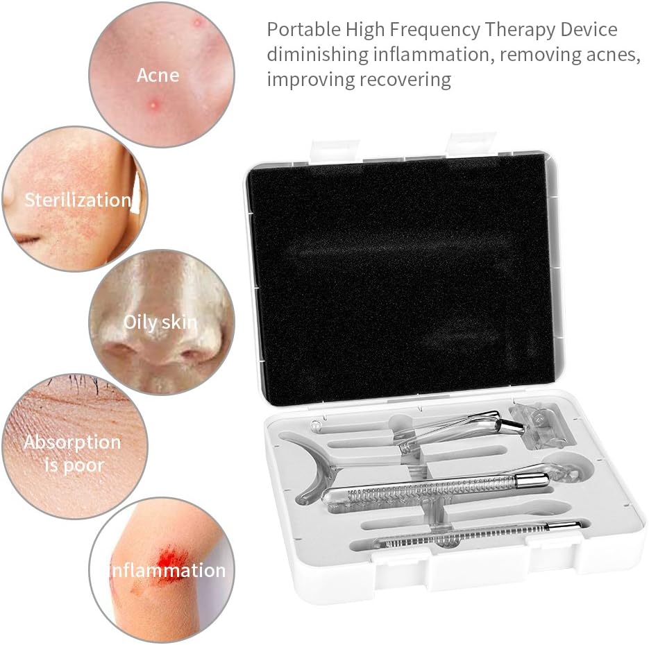 Facial Lifting Machine, 7 Pcs High Frequency Facial Machine Parts ...