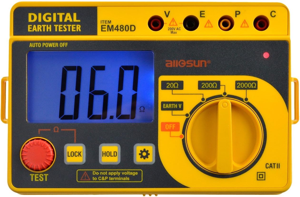 Fluke 4325181 Advanced Geo Earth Ground Tester Kit: Amazon.com ...