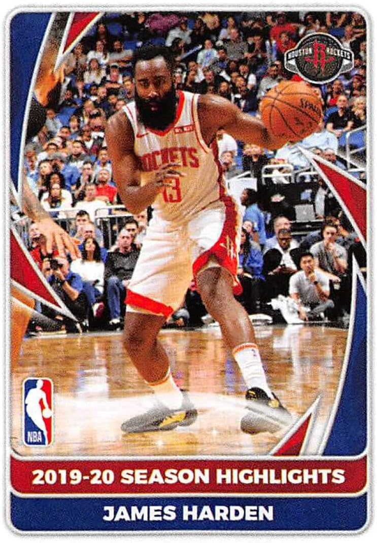 Amazon.com: 2020-21 Panini Stickers #6 James Harden Highlights/Houston ...