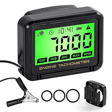 Amazon.com: Small Engine Tachometer, Tachometer for Small Engines ...