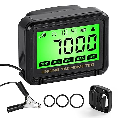 Amazon.com: Small Engine Tachometer, Tachometer for Small Engines ...