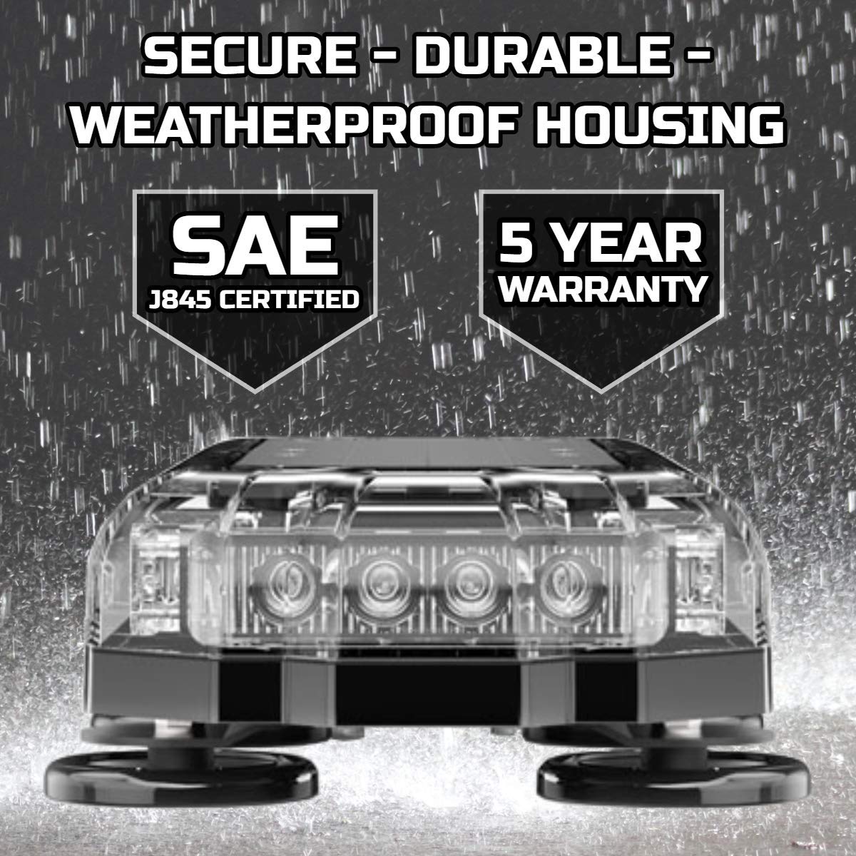 Snapklik.com : SpeedTech Lights Mini 21 120 Watts LED Strobe Lights For ...