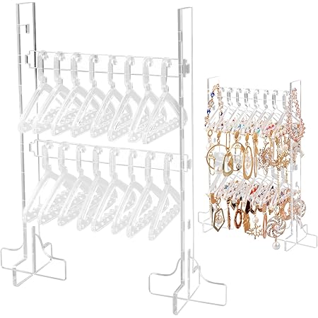 Amazon.com: lemonadeus Unique Earring Hanger Rack Tabletop Jewelry ...