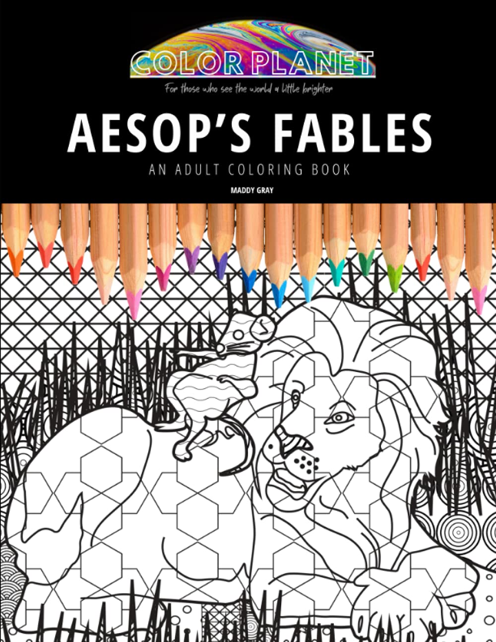 Aesops Fables An Adult Coloring Book An Awesome Aesops Fables ...