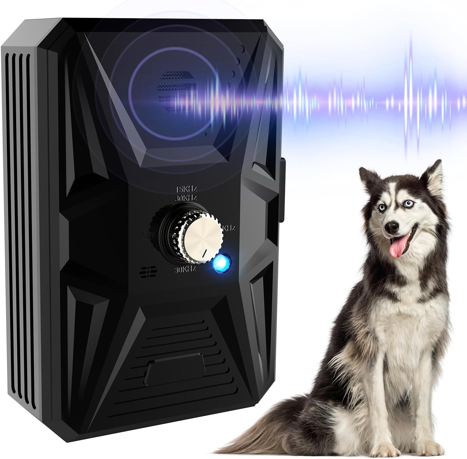 Anti Barking Device, 3 Levels Dog Barking Control Devices, 33FT Range ...