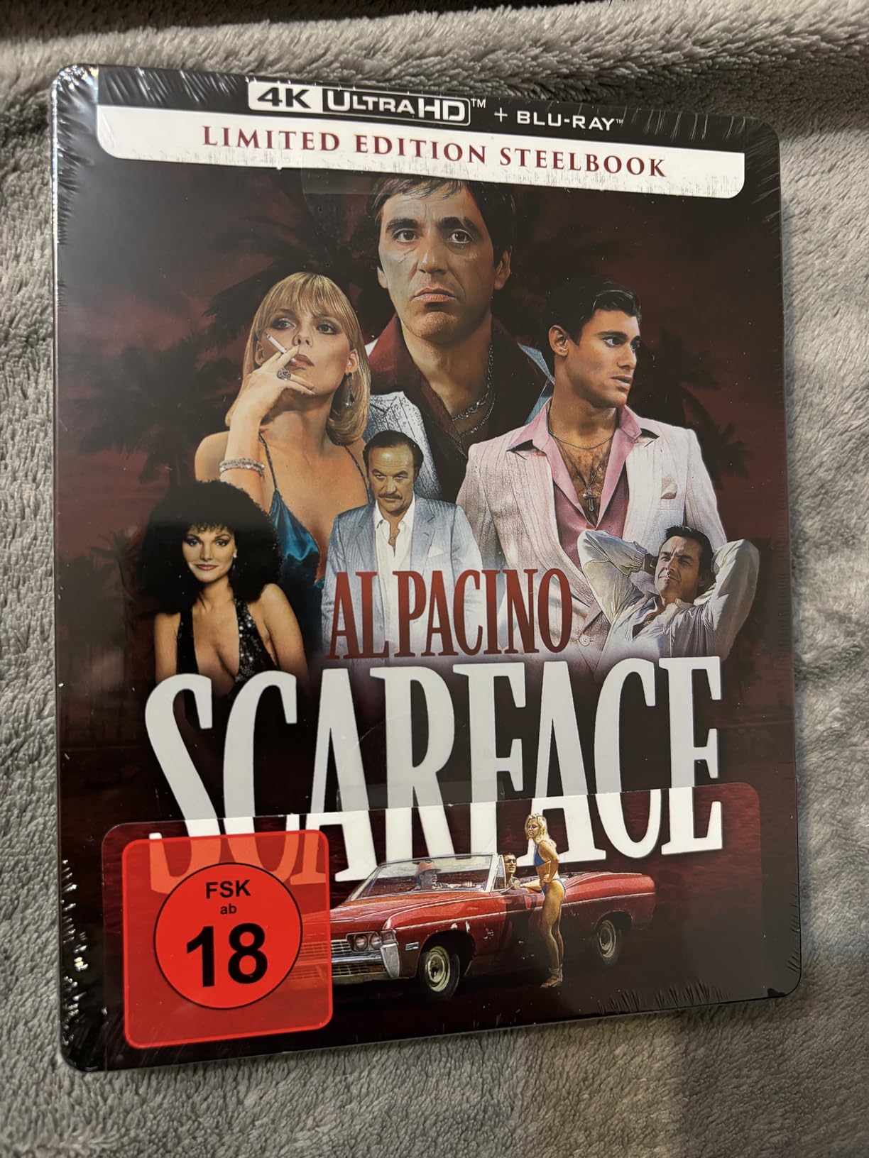 Scarface - Limited Steelbook [4K Ultra HD] + [Blu-ray]: Amazon.de ...