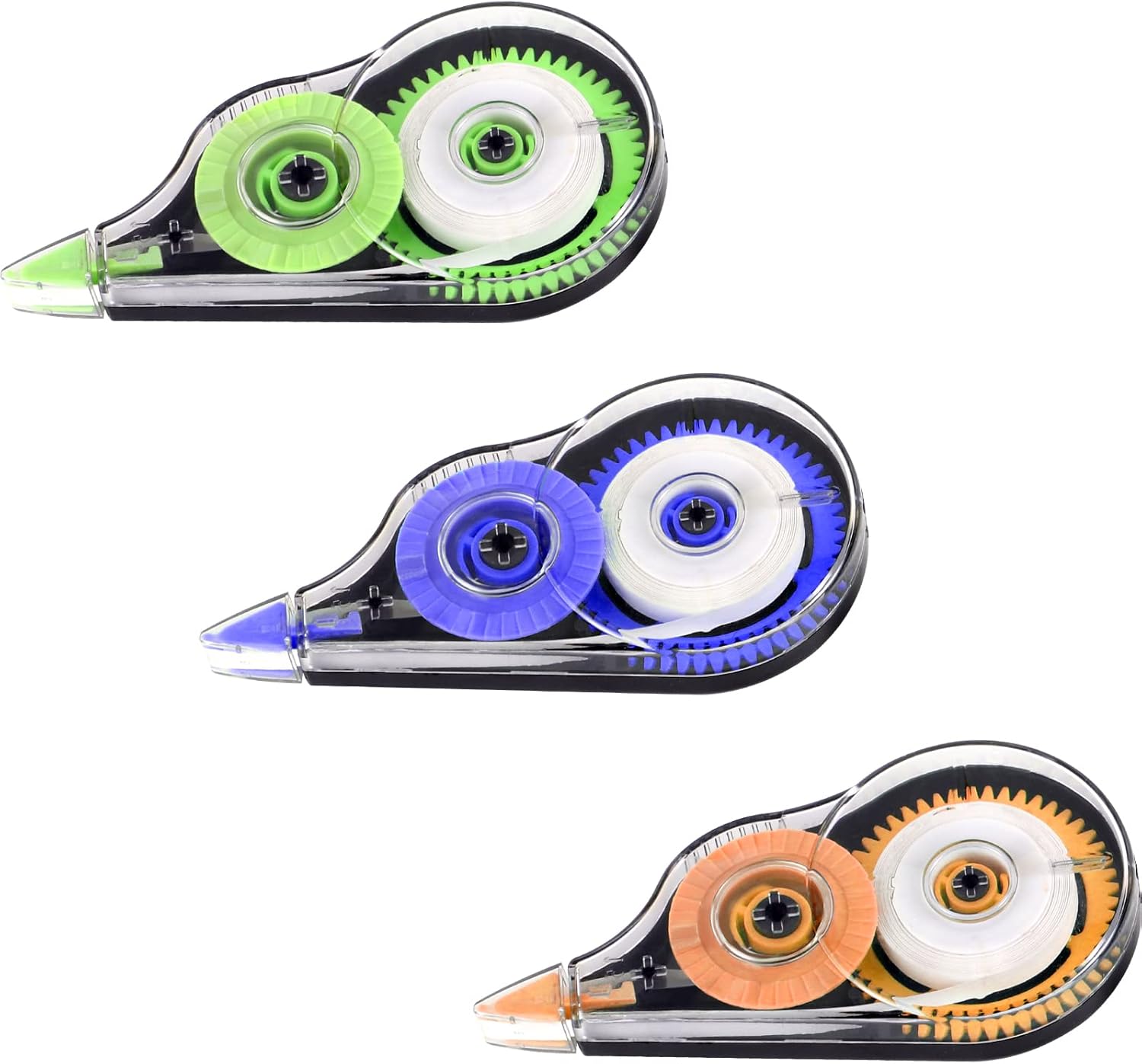 3 PCS Rubans Correcteurs, Chacun 36m x 5mm Rollers Correcteur Blanc ...