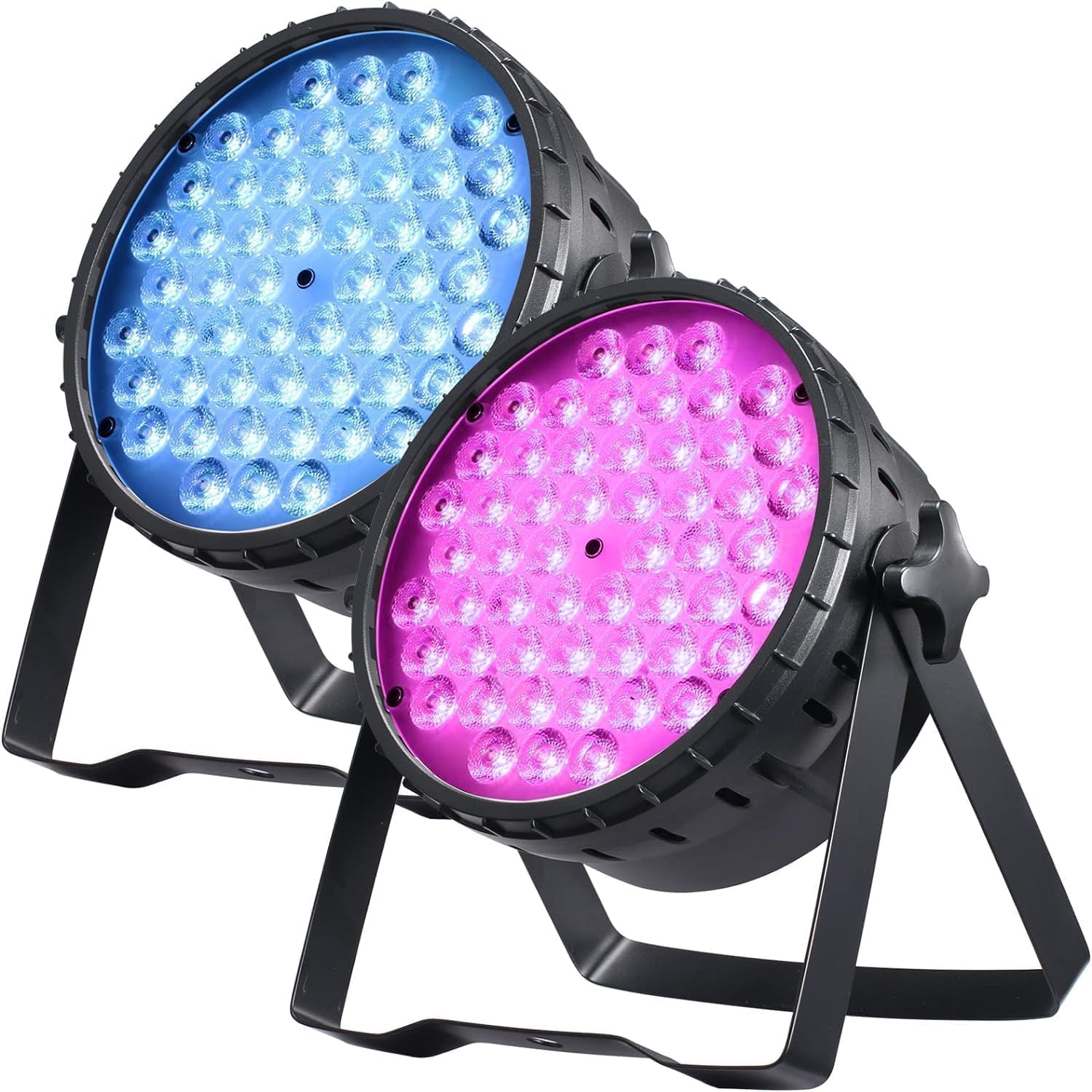 BETOPPER Stage Lights Strobe Lights LED Par Lights 54x3W LED RGB ...