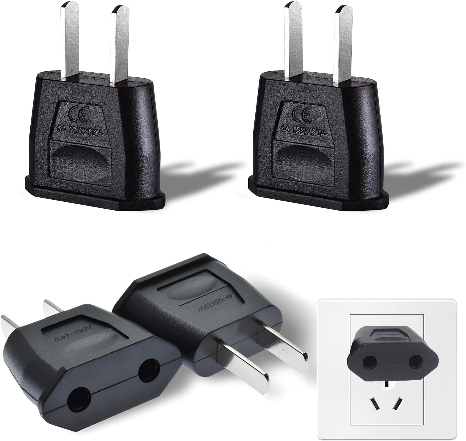 kwmobile Universal Reiseadapter für 150 Länder - Stromadapter Stecker ...