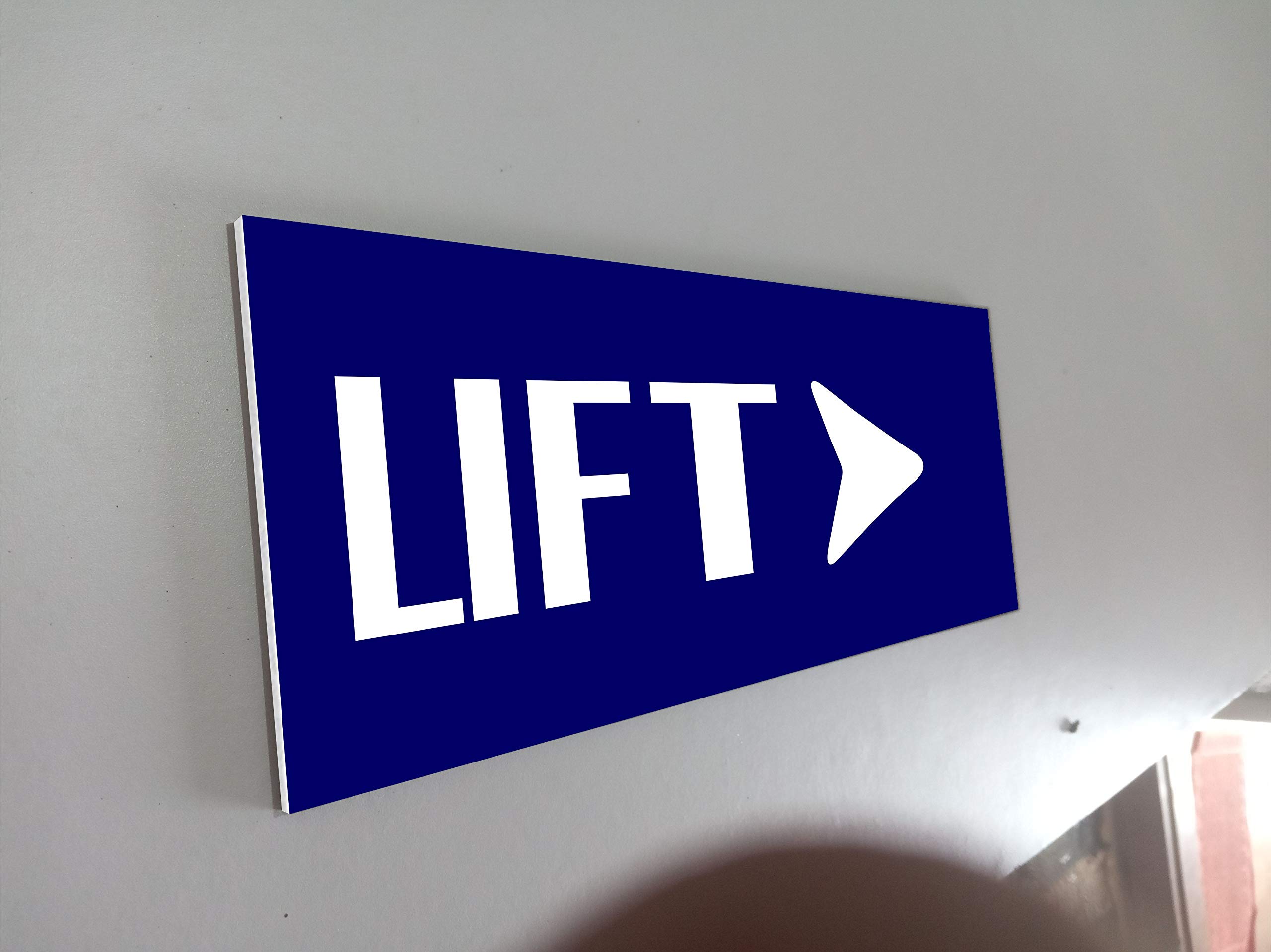 Buy SIGN EVER Lift Sign Board Hospital Office Factory Shopping Mall ...