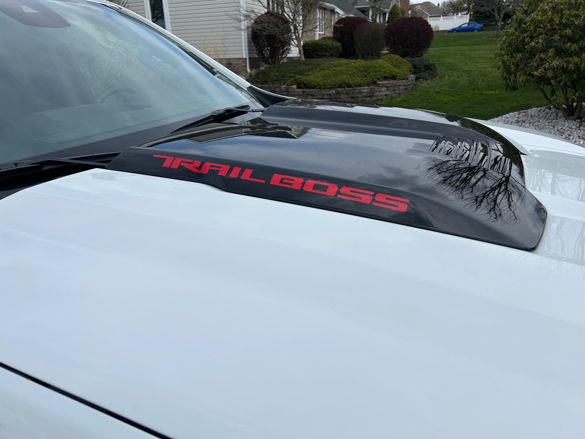 Amazon.com: EmblemsPlus 2022 2023 2024 Chevy Silverado Trail Boss Red ...