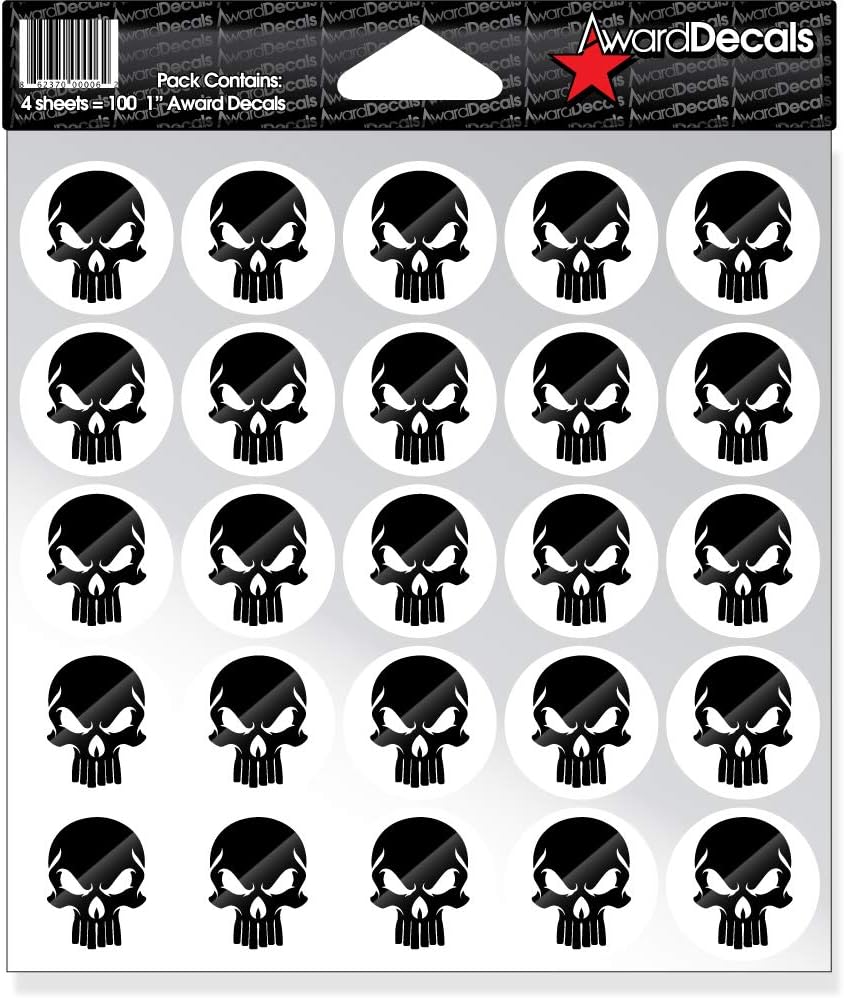 Amazon.com: Custom Award Decals Upload Artwork Sticker Set (100 Decals ...