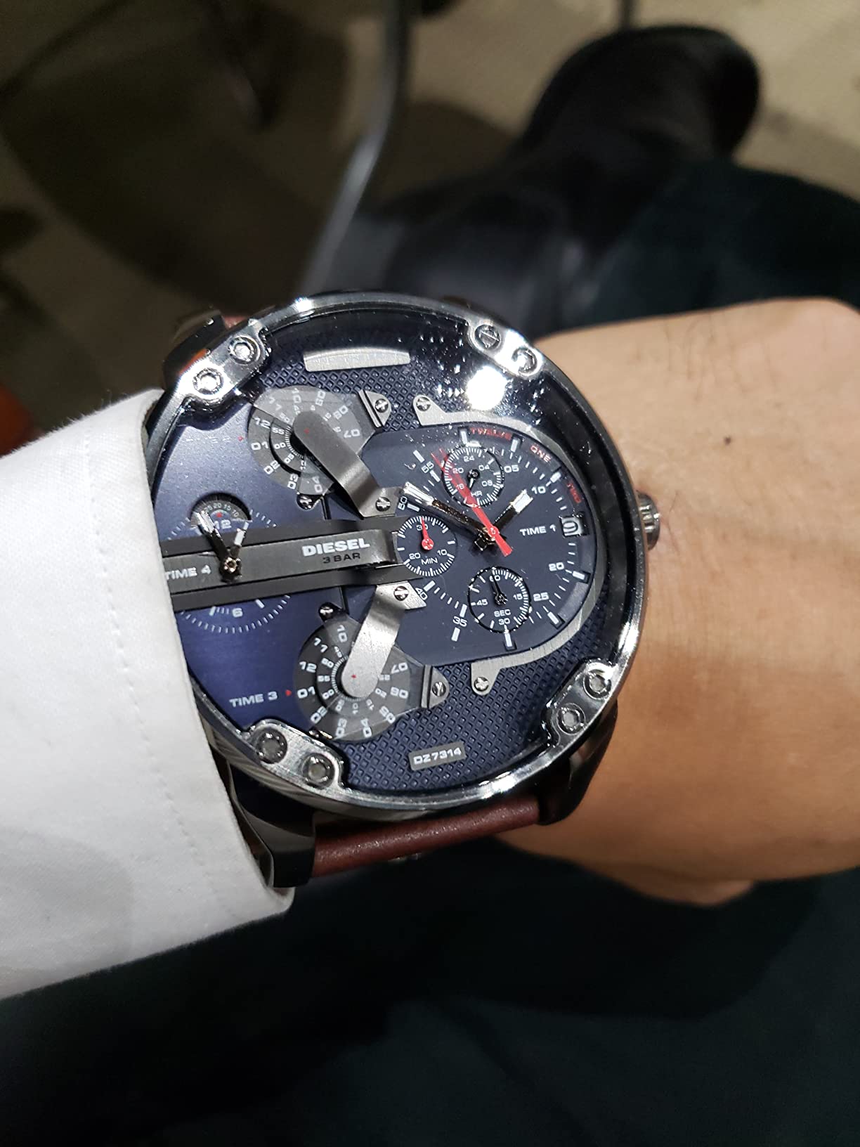 Diesel Men's 57mm Mr. Daddy 2.0 Quartz Stainless Steel Chronograph ...