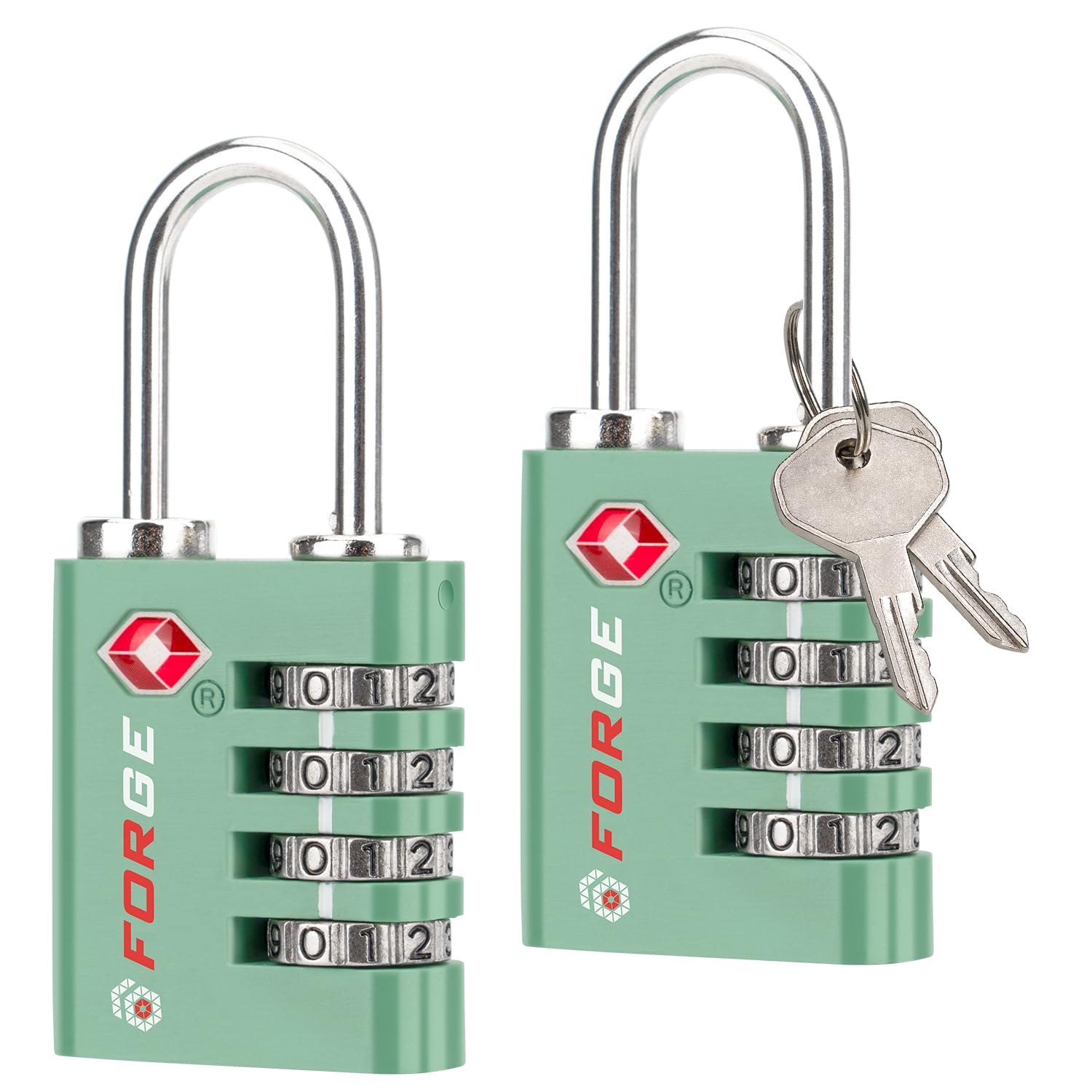 Amazon.com: Forge Dual-Opening: Key or Combination Access Lock, TSA ...