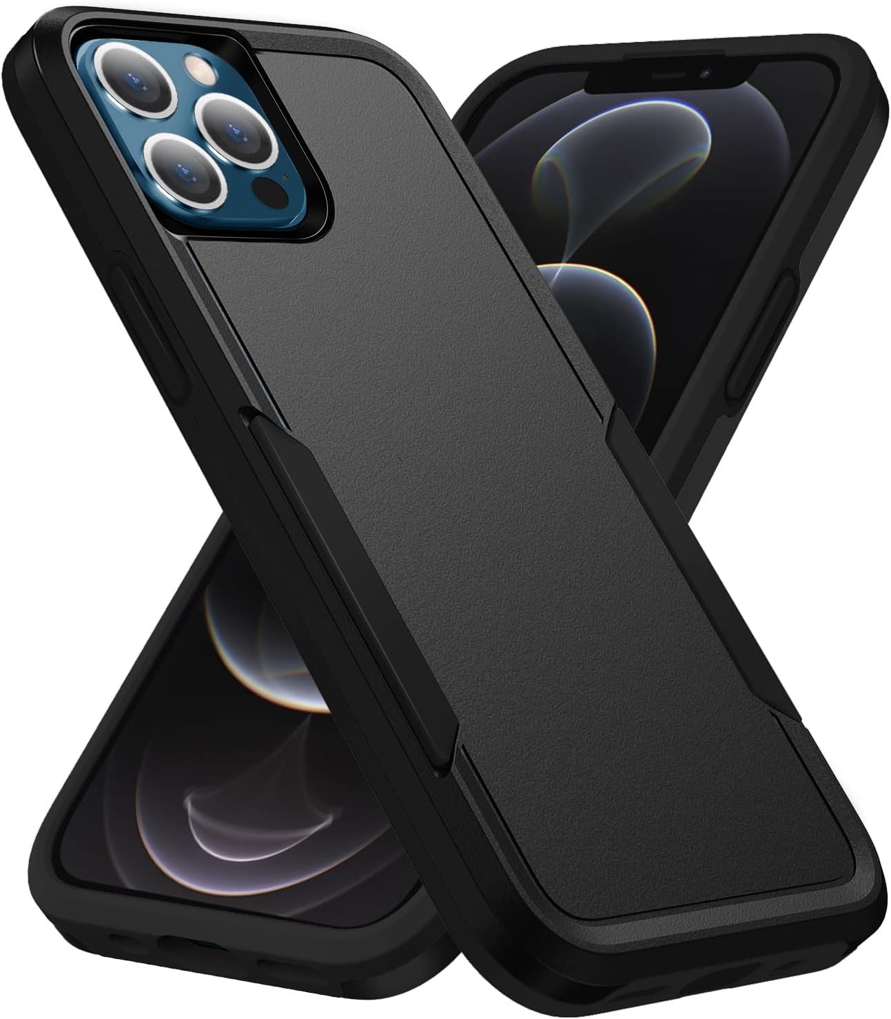 AIOVETEAB Defender Case Designed for iPhone 12 Pro Max Case, Heavy Duty ...