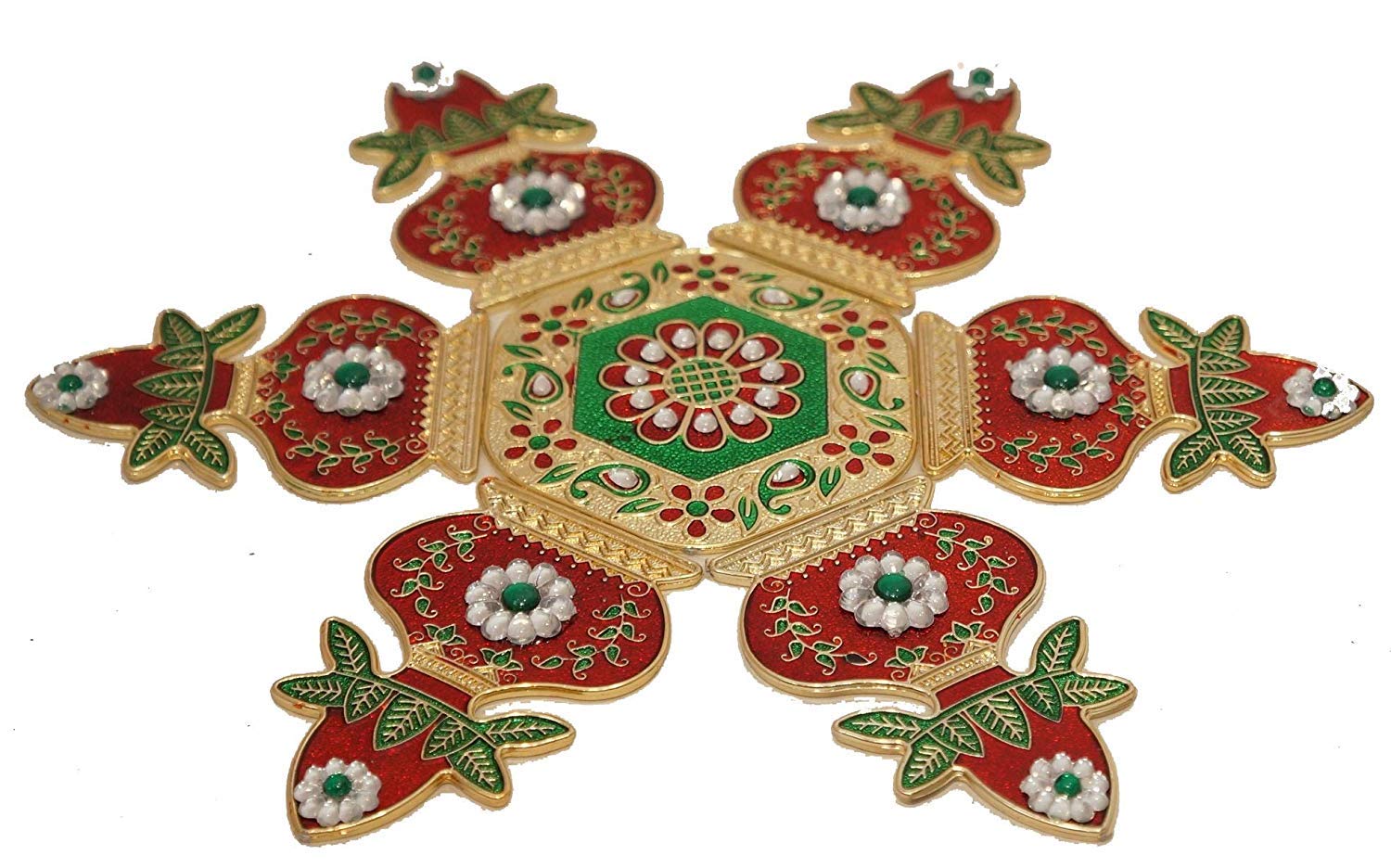 Kalash Design Rangoli