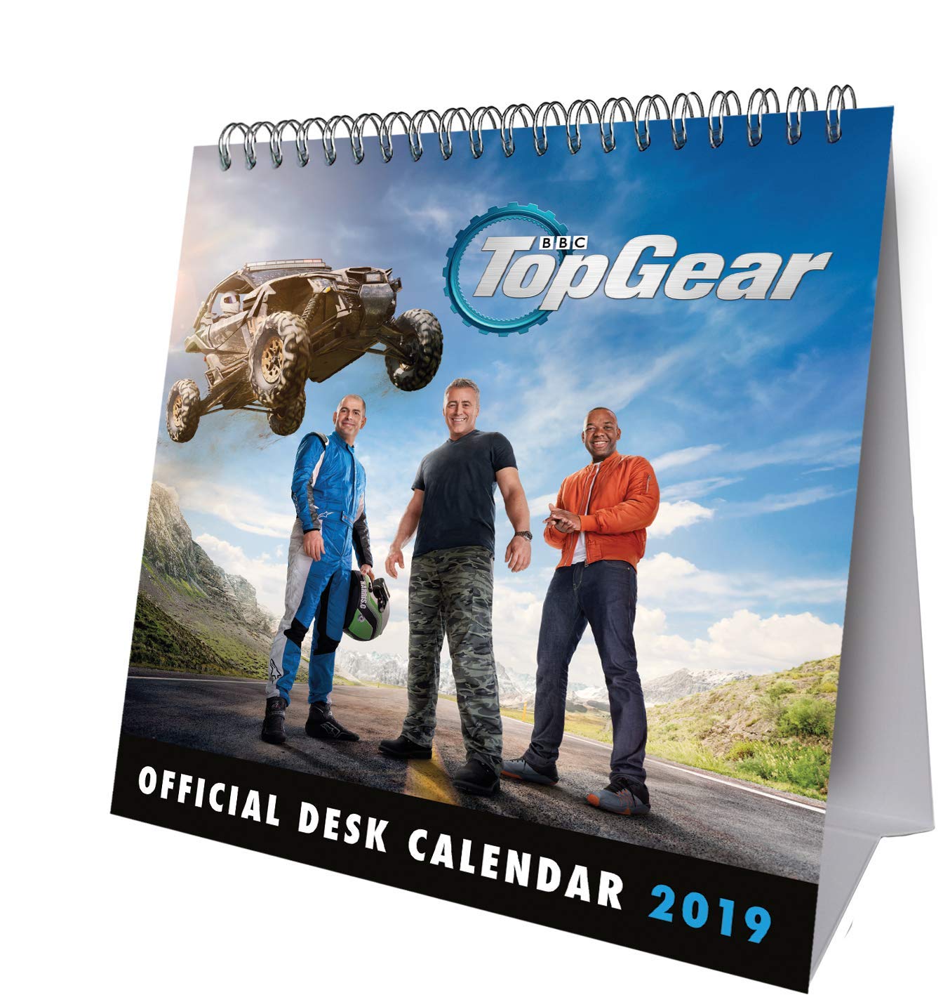 Amazon.com: Top Gear Desk Easel Official 2019 Calendar - Desk Easel ...