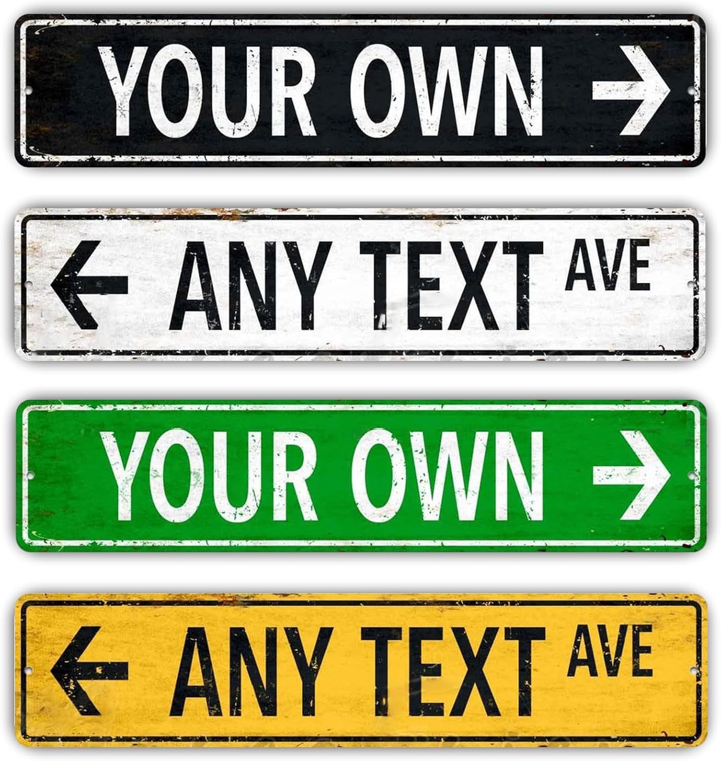 Amazon.com : Personalized Street Signs Customized, Custom Street Sign ...
