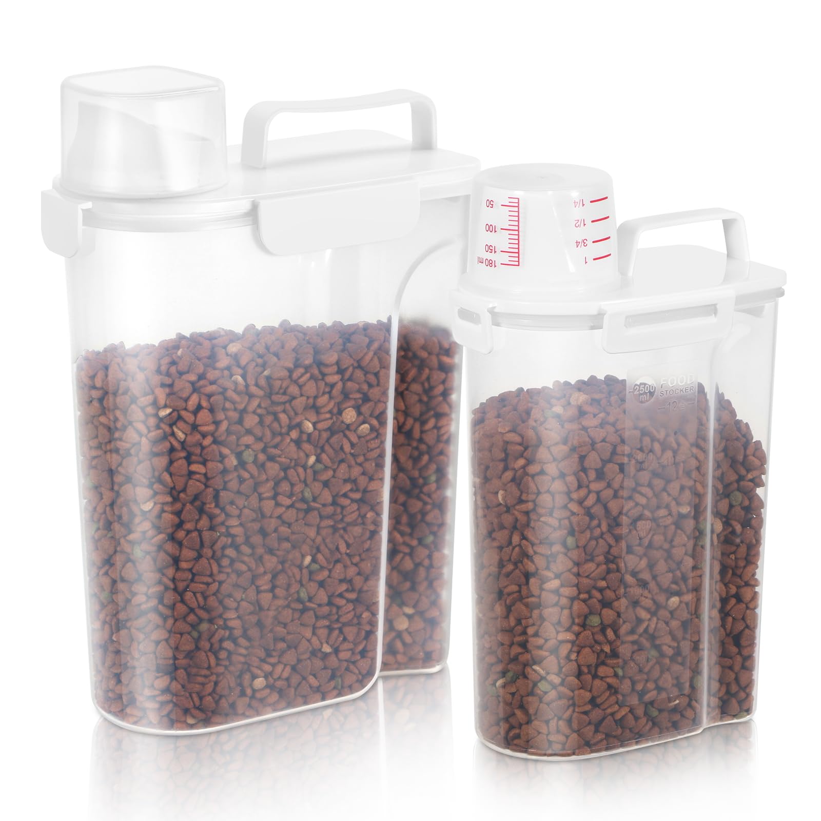 Snapklik.com : LEAWALK Cat Dog Food Container Upgraded Large Nozzle ...