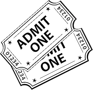 Amazon.com: Vinyl Wall Decal Movie Tickets Cinema Theater Film Decor ...