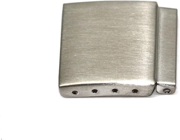 Amazon.com: 11MM Silver Stainless Steel Watch Band Bracelet Buckle ...