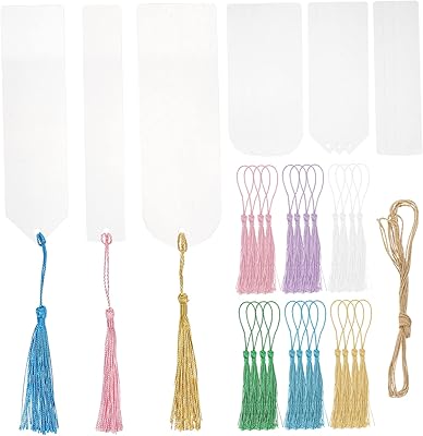 Amazon.com: 48 Pieces Magnetic Bookmark White Book Marker Clip ...