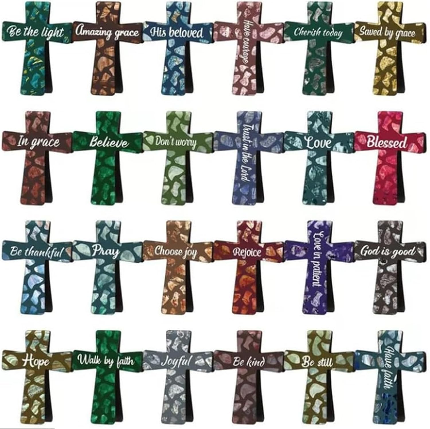Amazon.com : Magnetic Cross Bookmarks Gifts for Bible Study, Magnetic ...
