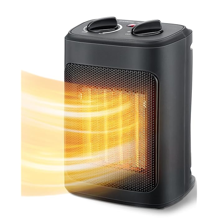 Buy Space Heater, 1500W Electric Heaters Indoor Portable with ...